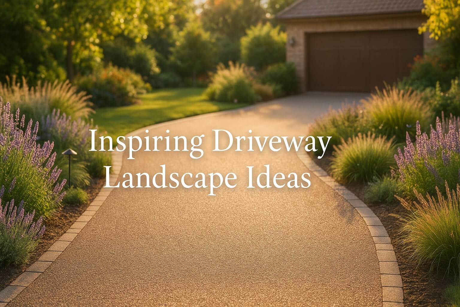 Transforming First Impressions: Inspiring Driveway Landscape Ideas That ...